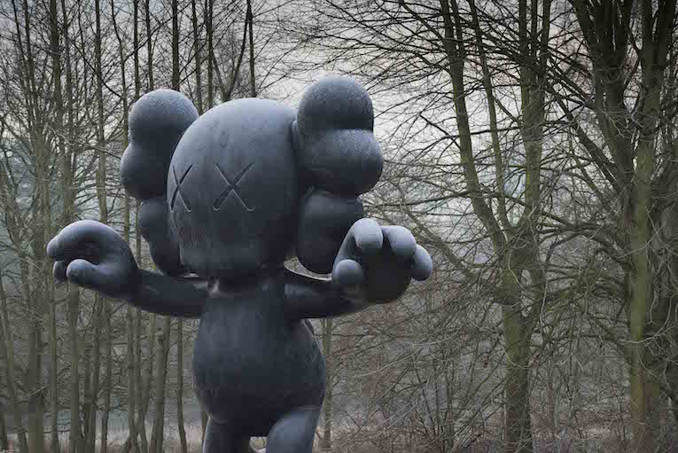 Giant KAWS Sculptures are Scattered Around Yorkshire Sculpture Park ...
